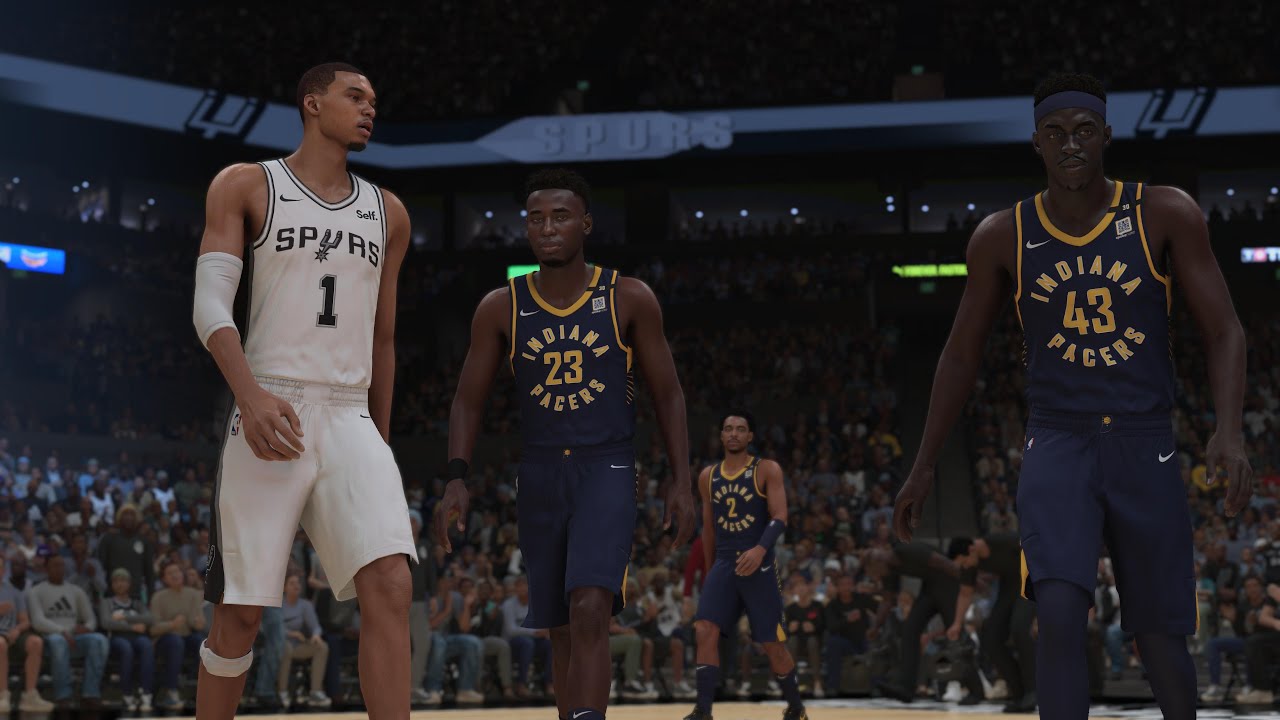 Nba Indiana Pacers Vs San Antonio Spurs Nba 2k24 Gameplay Ps5 4k Uhd
