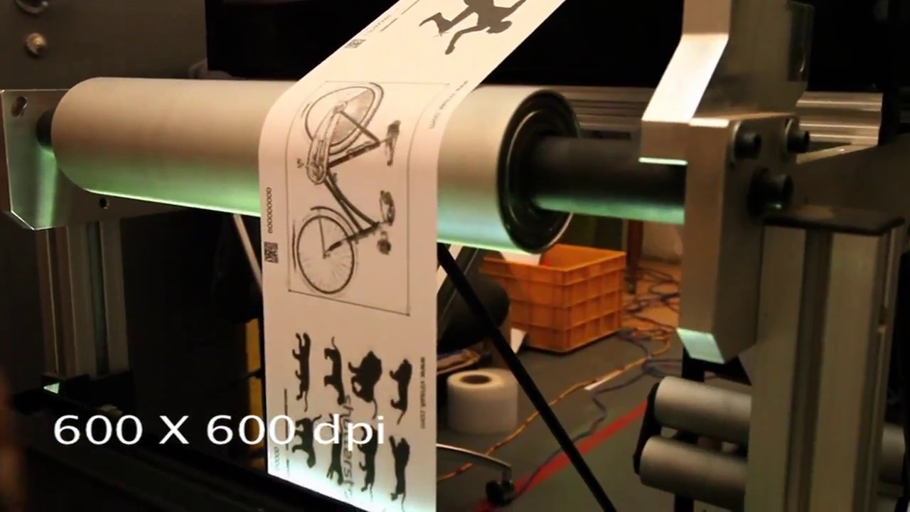 Inkjet System Variable Data Printing Youtube