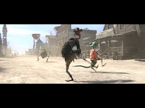 Rango Try To Copy Style Of Walking Full Scene Hd Movie Scene Youtube