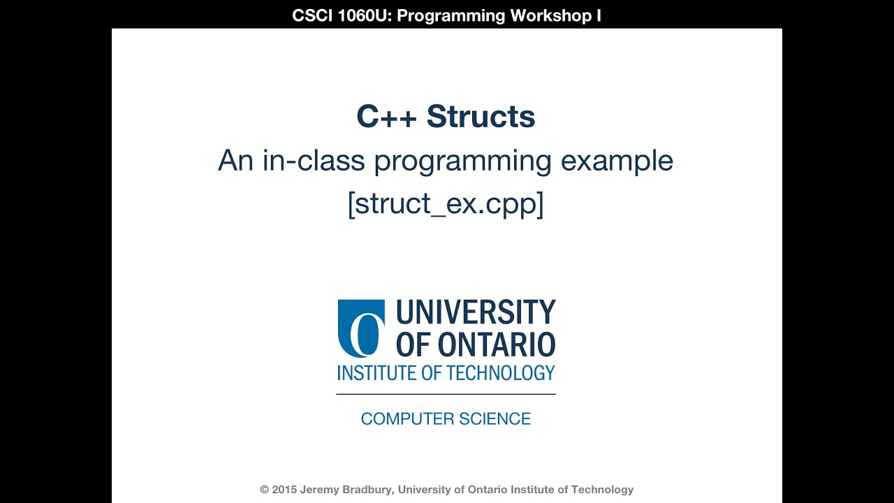 Structs In C Youtube