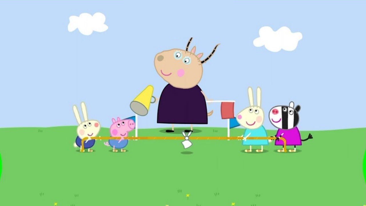 Peppa Pig Junior Vs Senior Tug Of War Who Would Be Win Episode 3