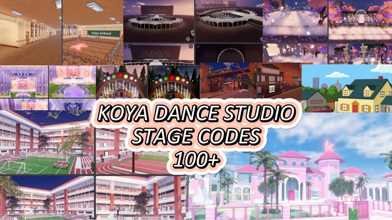 Koya Dance Studio Stage Codes Roblox 100 Stages Youtube