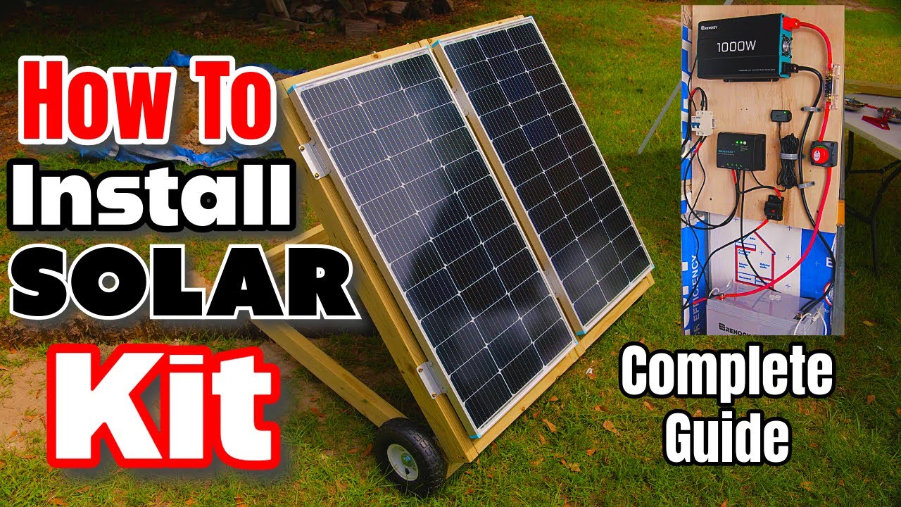 Diy Solar Setup 15 Steps With Pictures How To Build Your Own Diy Solar