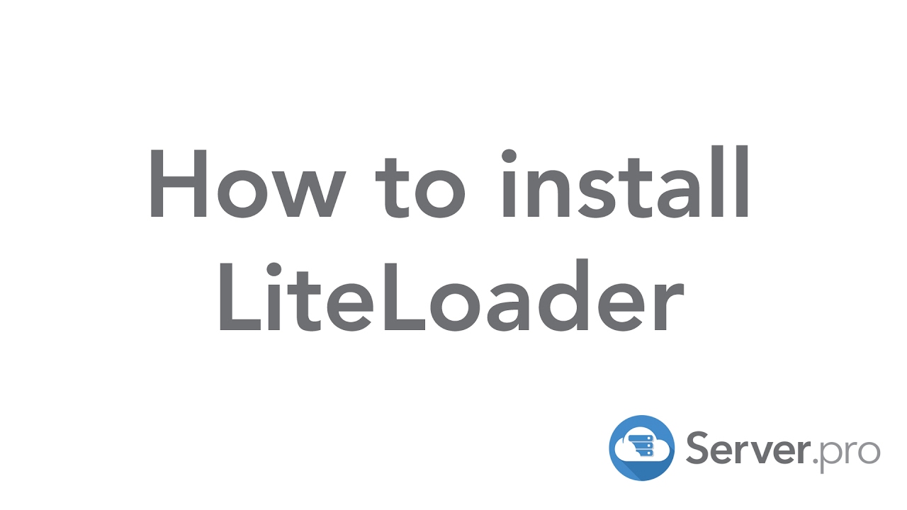 How To Setup Liteloader Minecraft Java Youtube