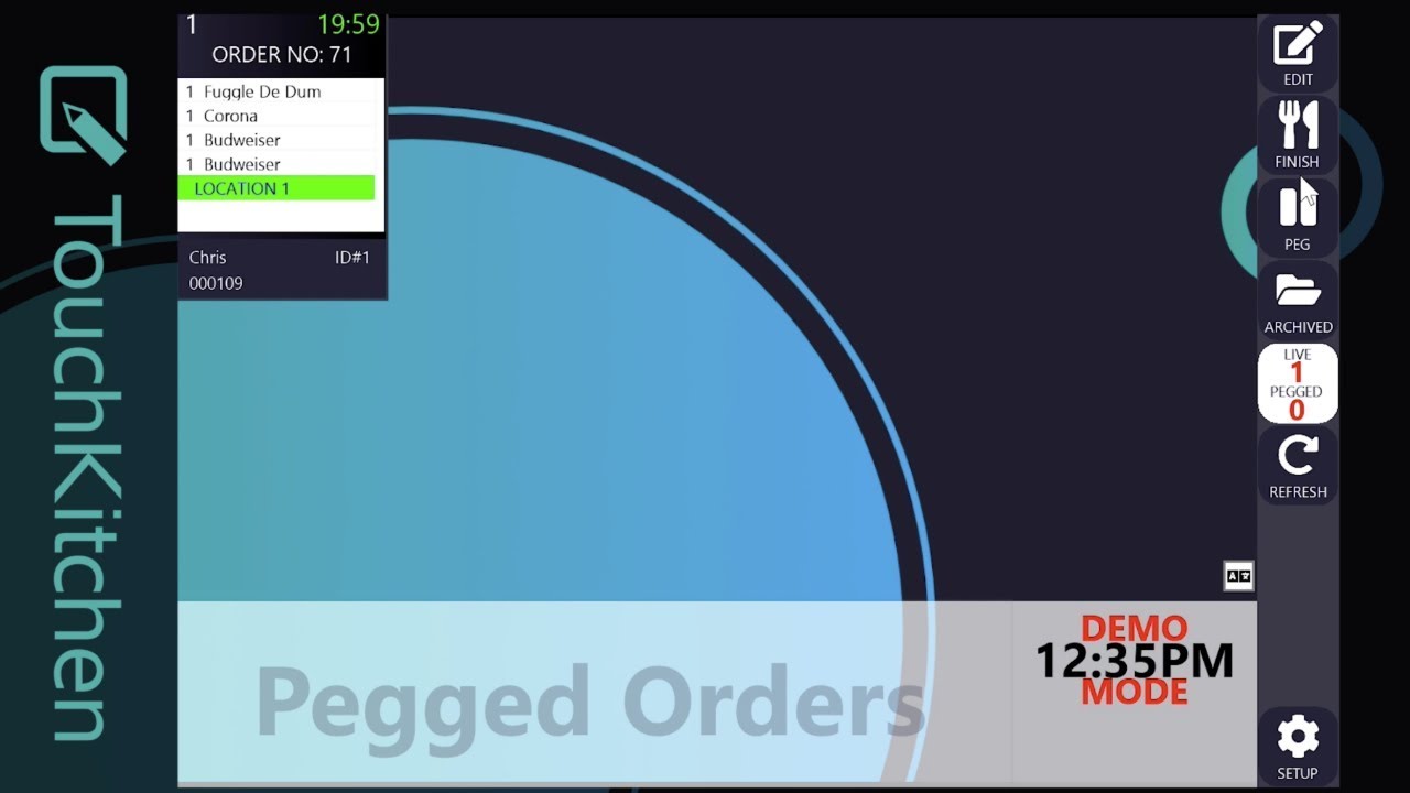 Icrtouch Touchkitchen Features Youtube