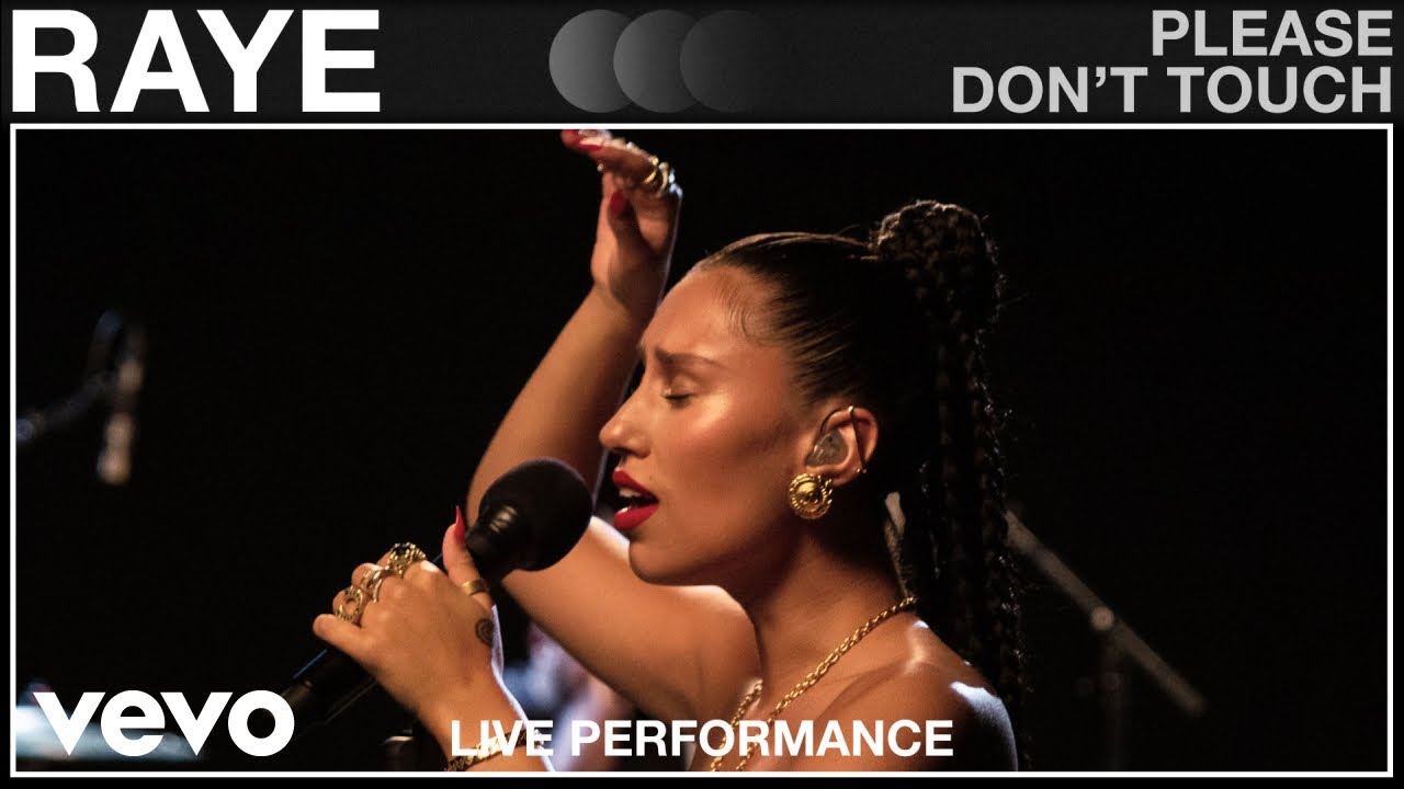 Raye Please Don T Touch Vevo Live Performance Youtube