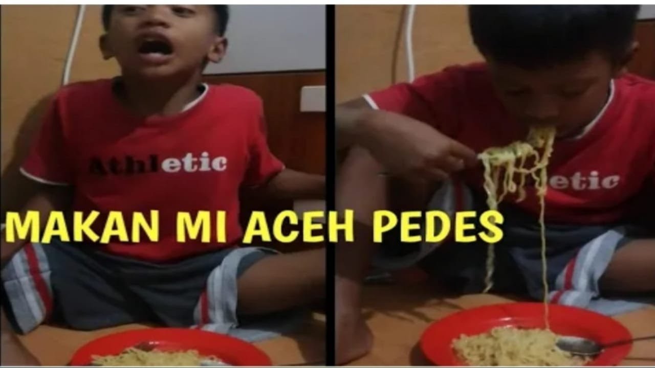 Challenge Makan Mie Aceh Pedas Youtube