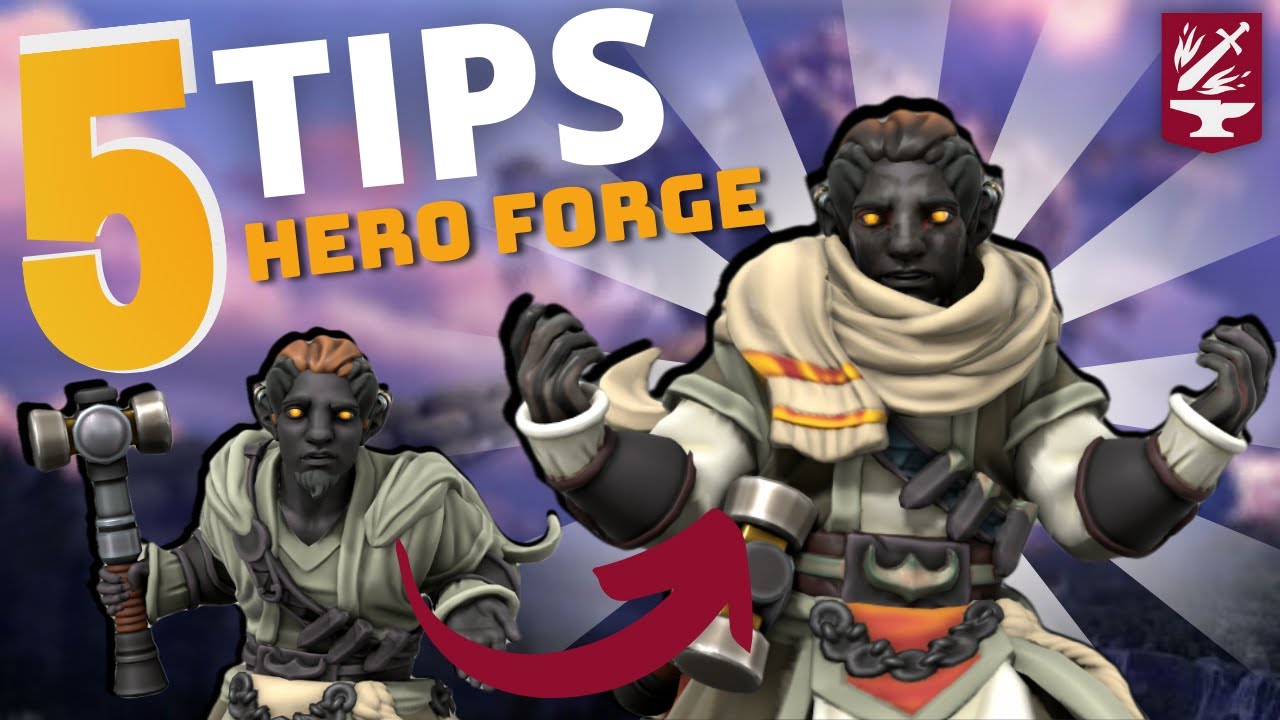 5 Tips To Make Your Hero Forge Miniatures Stand Out Youtube