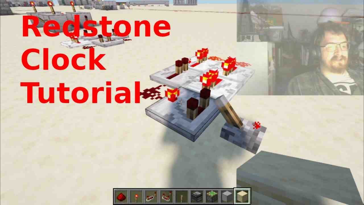 Redstone Clock Tutorial Youtube