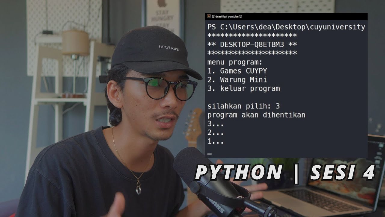 Sesi 4 Belajar Python Simple Code Cleaning Youtube