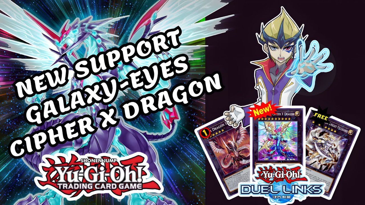 Photon Dragon Deck New Support Galaxy Eyes Cipher X Dragon In Yu Gi