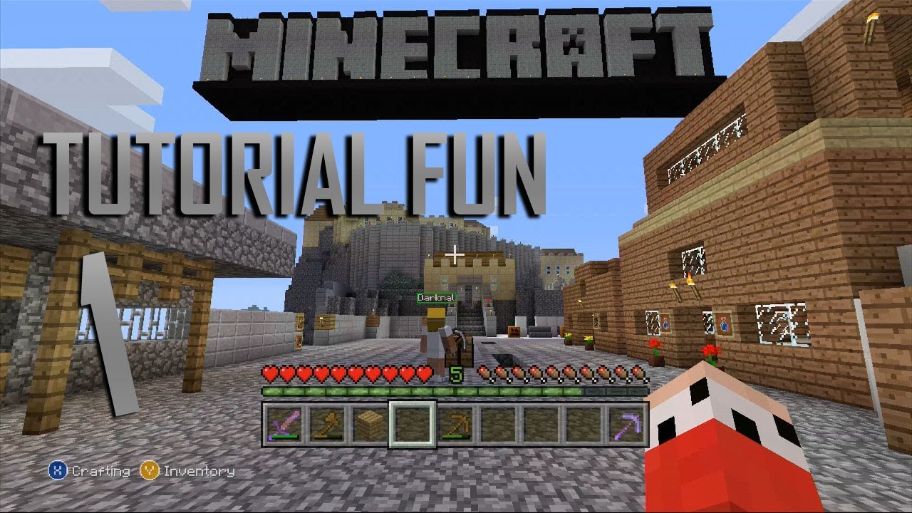 Minecraft Tutorial Map Fun Part 1 Kids Let S Play Youtube