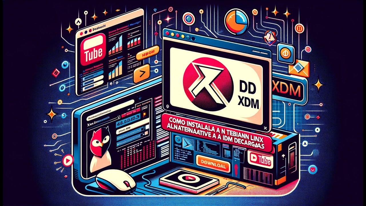 Instalación De Xdm En Debian Linux Alternativa A Idm Para Descargas