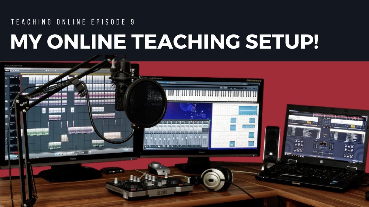 Teaching Online Ep 9 My Online Teaching Setup Youtube