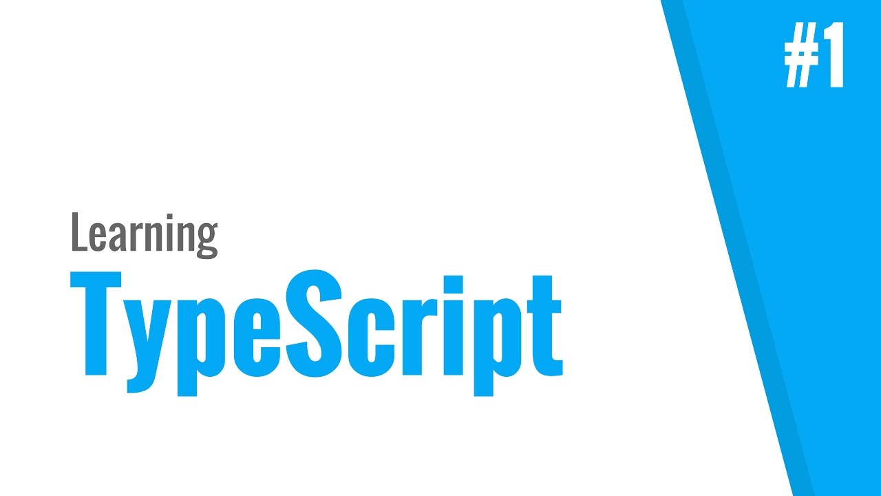 Introduction Typescript Tutorial 1 Youtube