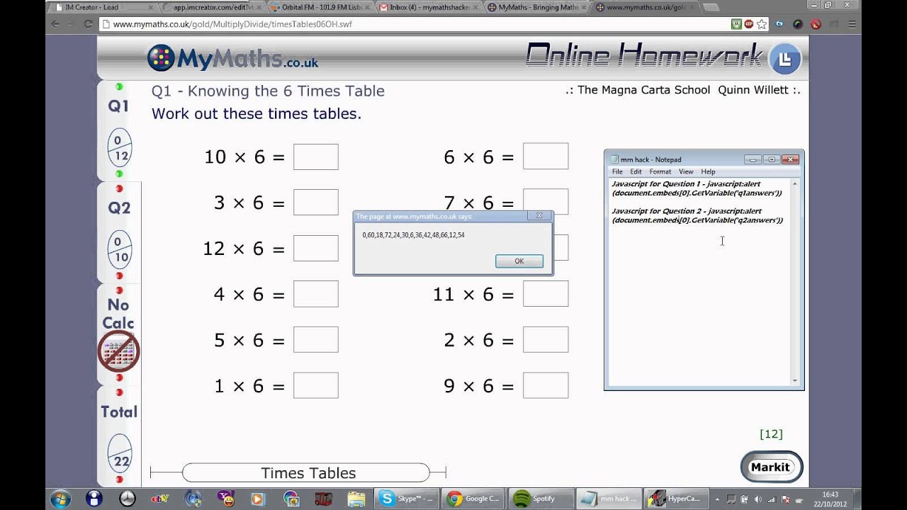 My Maths Hack Youtube