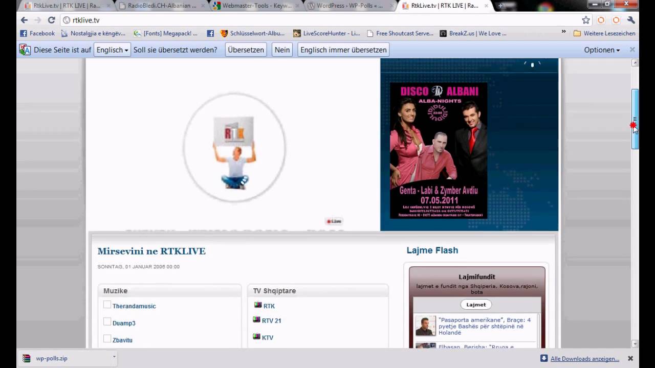 Rtk Live Rtk Televizionet Shqiptare Drejtperdrejt Diaspora Tv Live