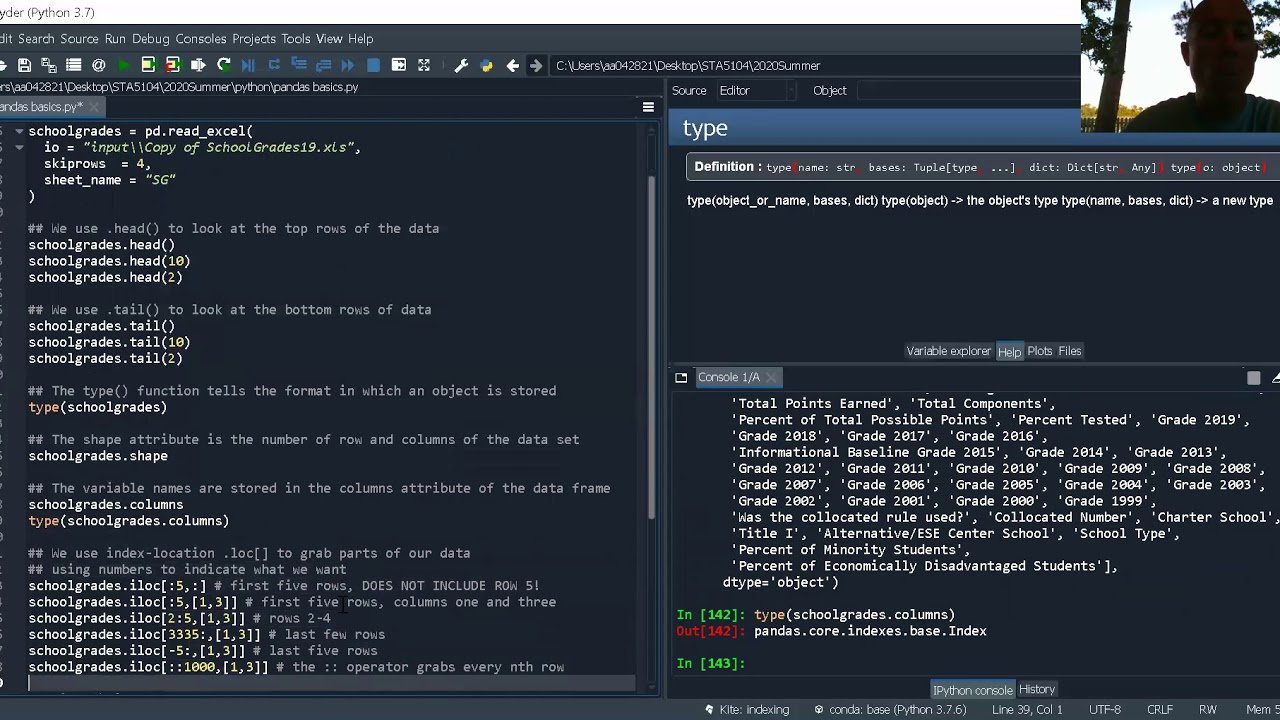 Python Pandas Basics Youtube