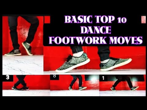 Learn Basic Top 10 Dance Footwork Moves Tutorial For Beginners Cover By