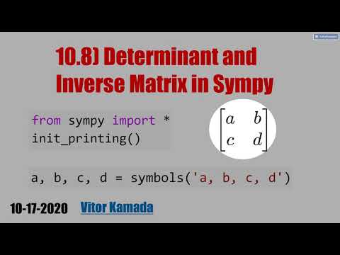 Solve Matrix Equation Sympy Python Tessshebaylo