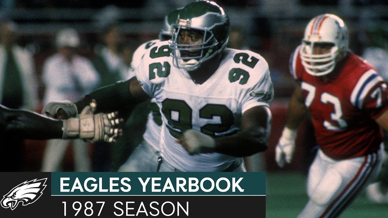 1987 Philadelphia Eagles Logo Philadelphia Eagles Quarterback Randal