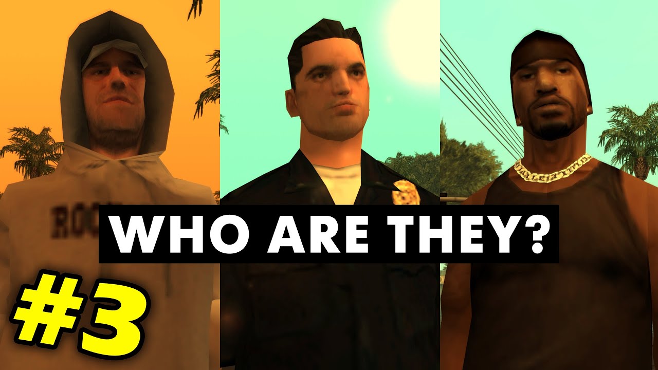 Who Really Are These Npcs From Gta San Andreas 3 Youtube