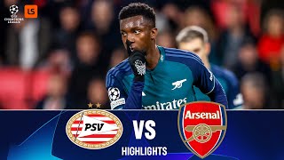 Psv Vs Arsenal 1 1 Uefa Champions League Highlights Livescore Livescore ...