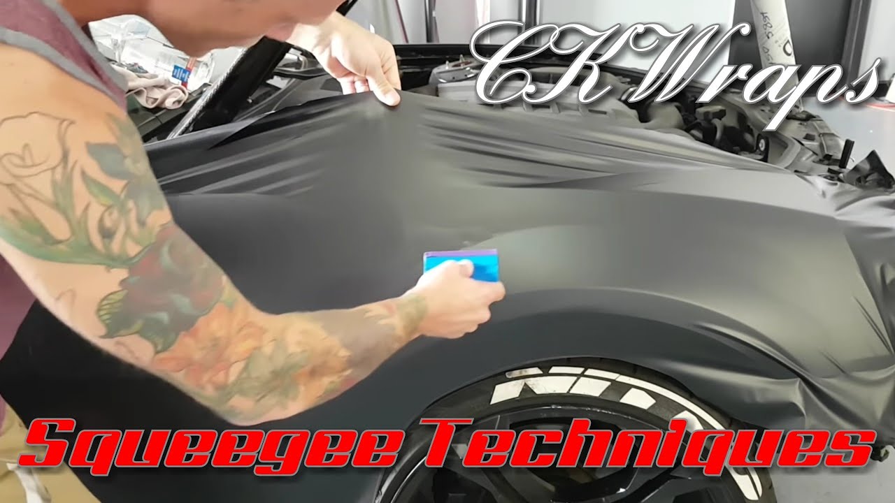 Vinyl Wrap Squeegee Technique Front Fender Vinyl Wrap By Ckwraps