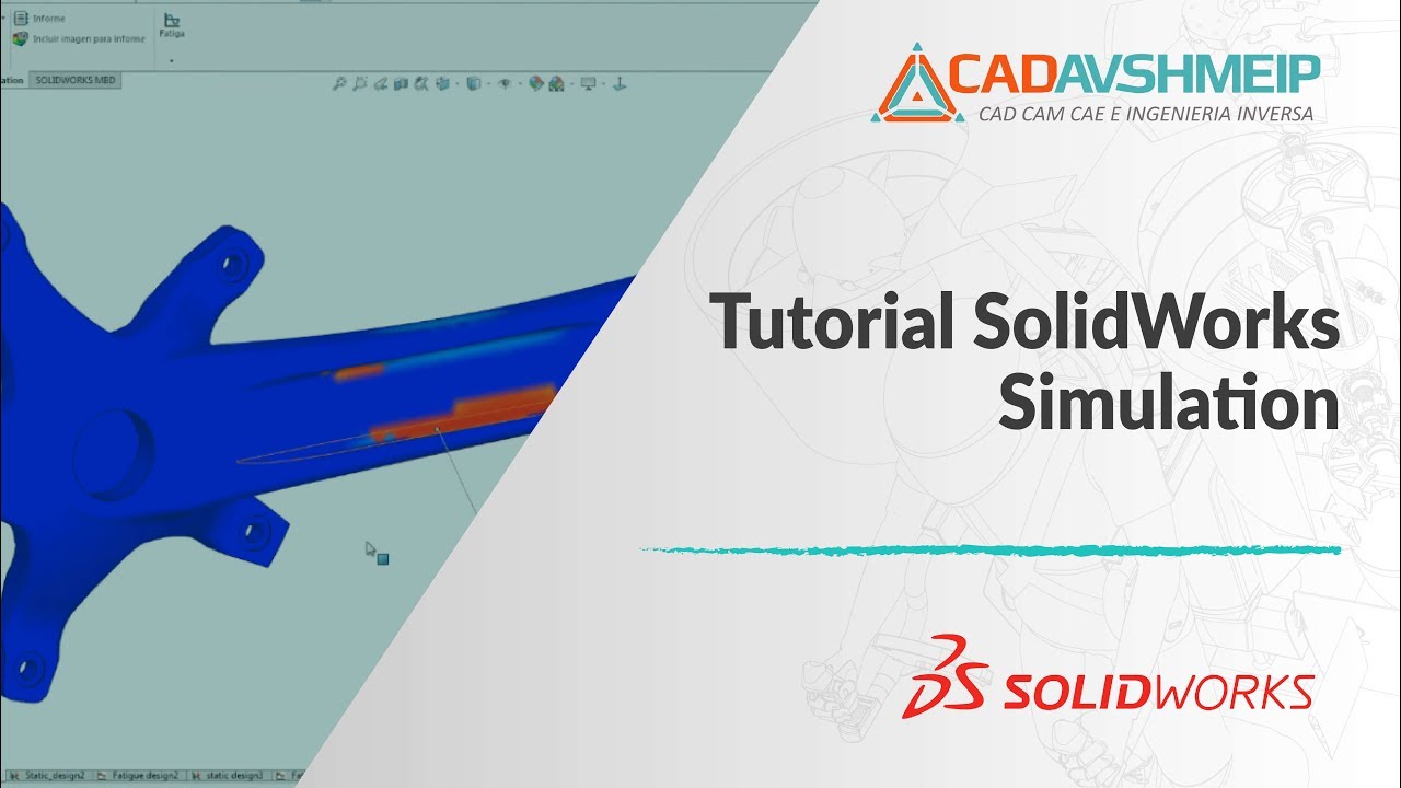 Tutorial Solidworks Simulation Youtube