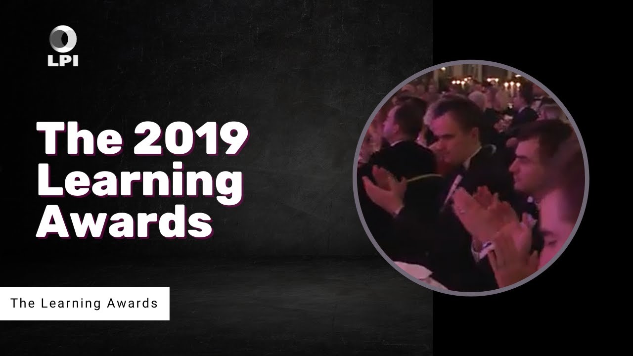 The 2019 Learning Awards The Learning And Performance Institute Youtube