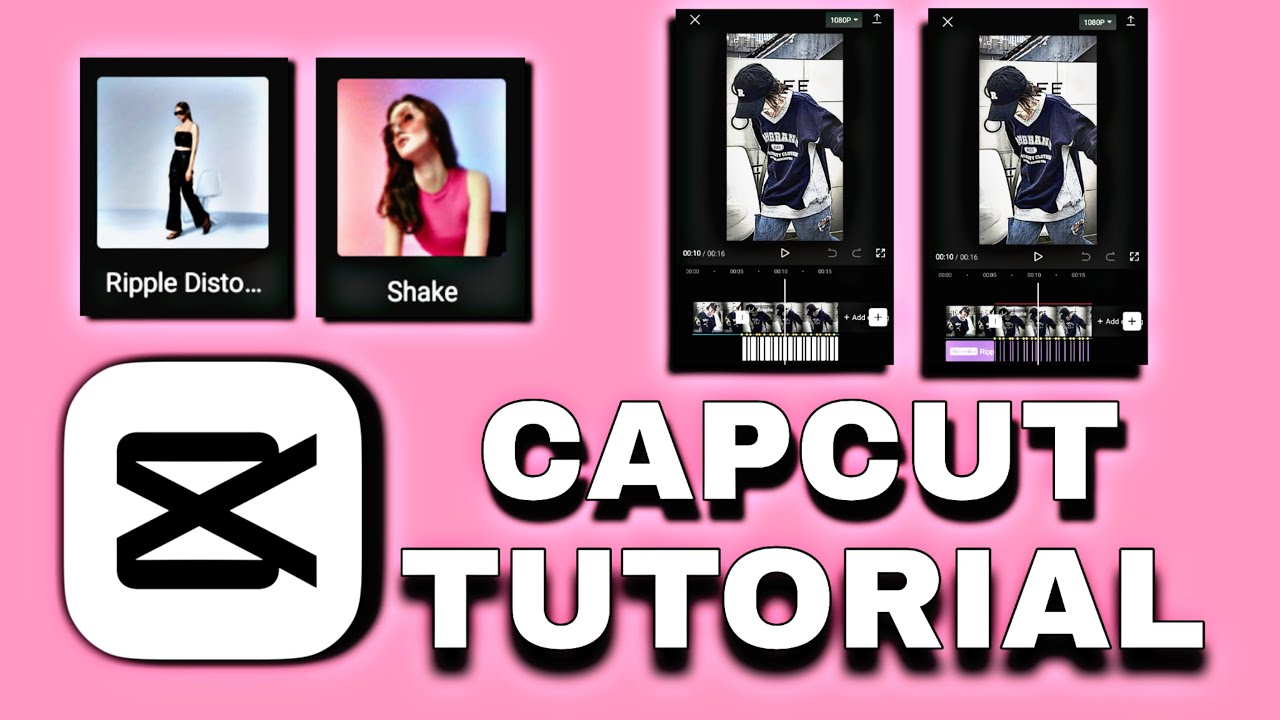 Capcut Tutorial Keyframe 2clips Graph Ripple Distortion Youtube
