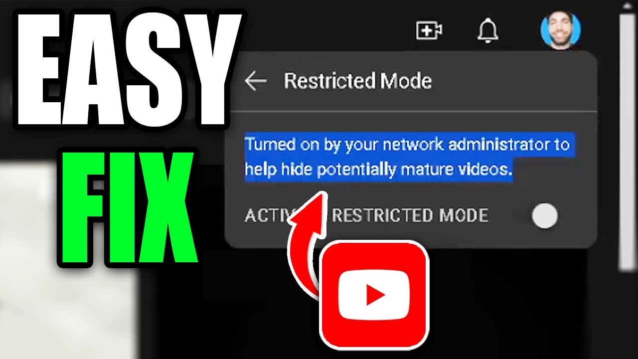 How To Fix Youtube Restricted Mode Turned On By Network Administrator
