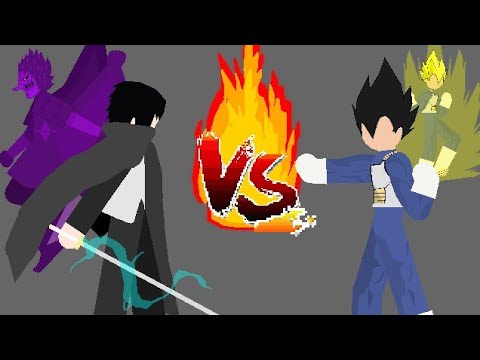 Vegeta Saga Cell Vs Sasuke Boruto Stick Nodes Youtube