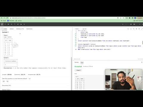 180 Consecutive Numbers Youtube