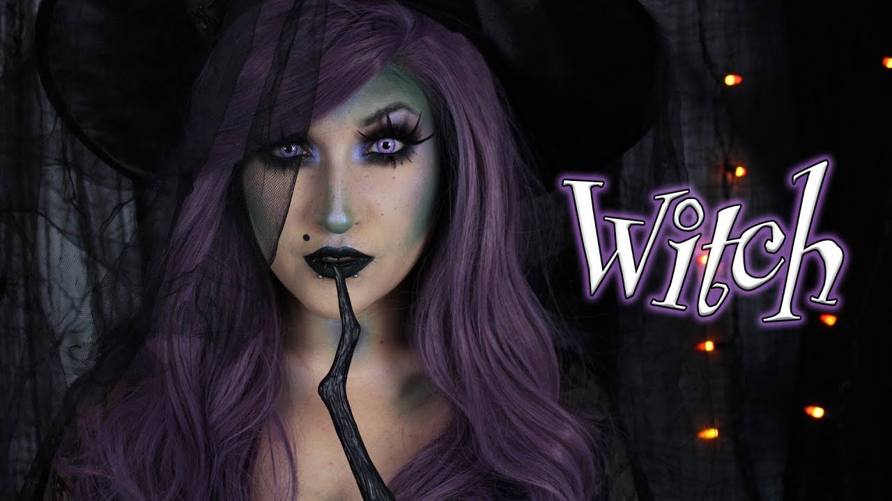 Witch Halloween Makeup Tutorial Youtube