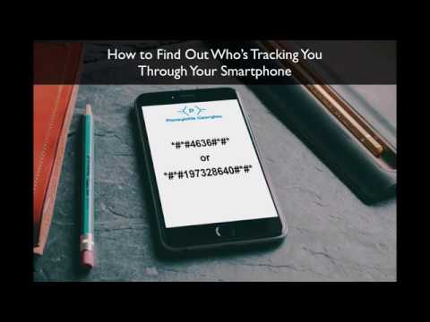 How To Find Out Who S Tracking You Through Your Smartphone Youtube