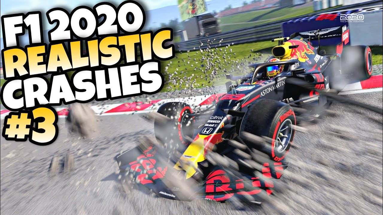 F1 2020 Realistic Crashes 3 Youtube