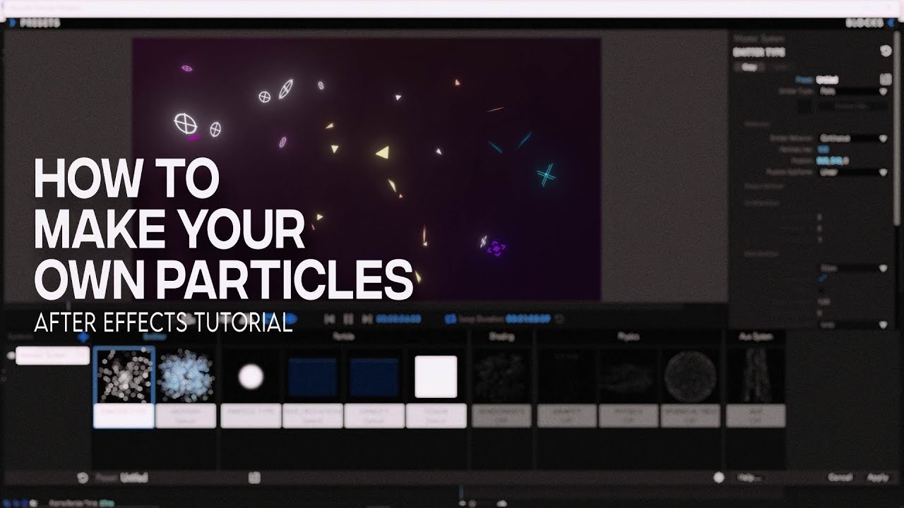 The Only Particle Tutorial You Ll Ever Need Trapcode Particular