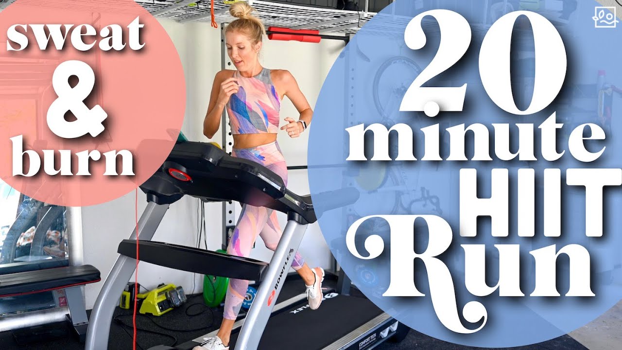 20 Min Interval Treadmill Workout Hiit Run To Burn Calories Boost