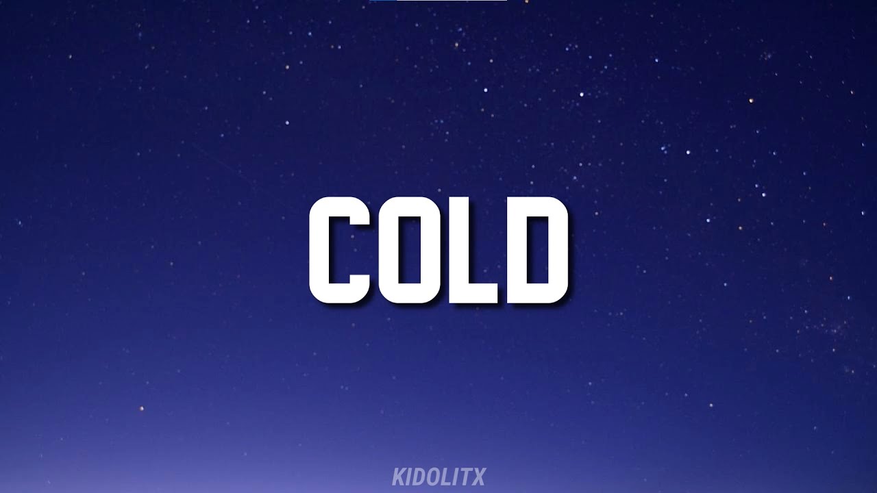 Cold Maroon 5 Ft Future Slowed Tiktok Remix Lyrics Youtube Music