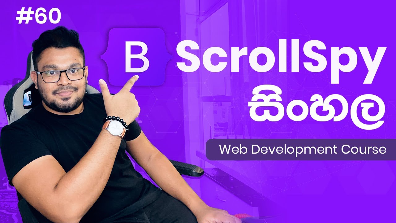 Scrollspy In Bootstrap 60 Complete Web Development Course Youtube