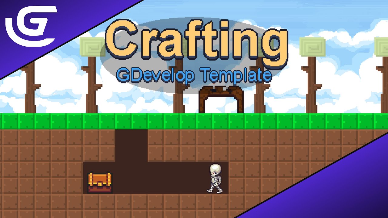 Gdevelop Crafting Template Youtube