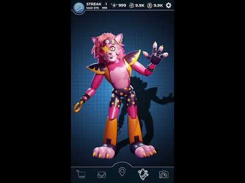Fnaf Ar Stylized Glamrock Foxy Jumpscare Workshop Animations Youtube