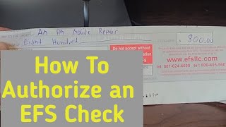 How To Fill Out A Efs Check And Pay Lumpers Mp3 Mp4 Download Clip
