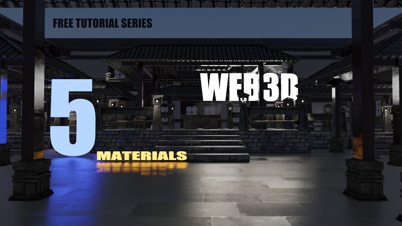 Web3d Tutorial 5 Materials Youtube