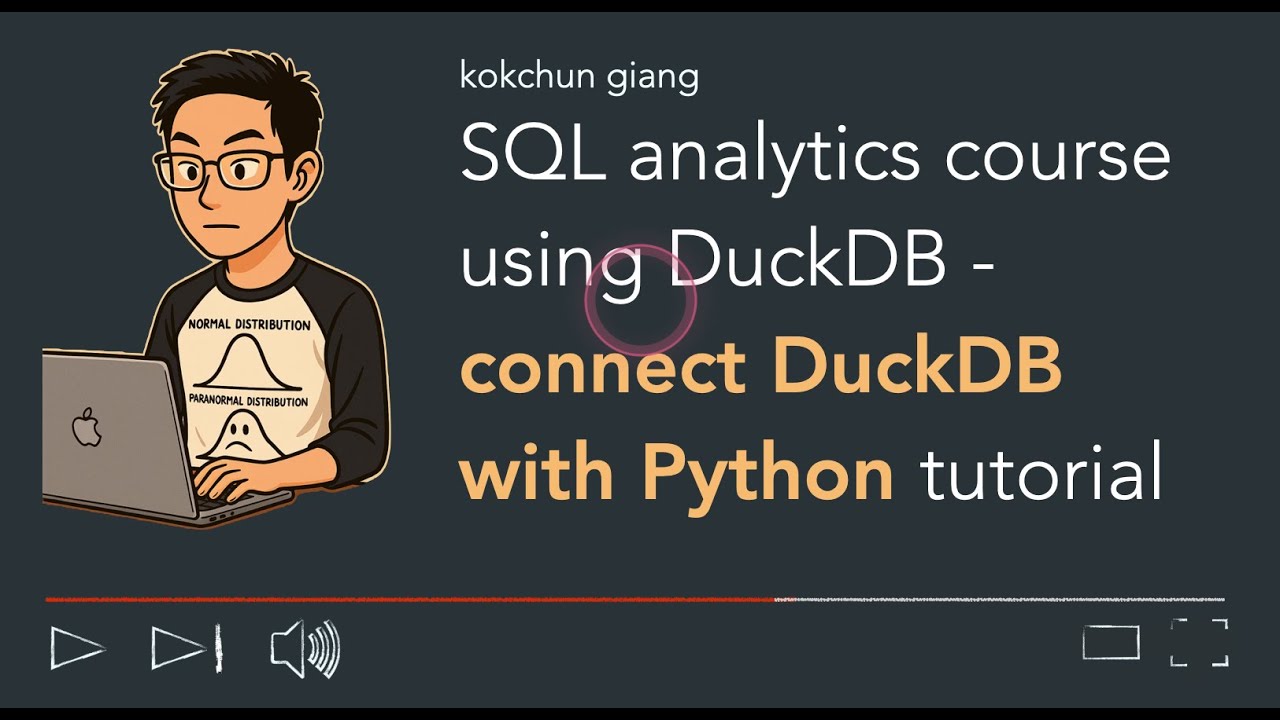 Sql Analytics Course With Duckdb Connect Duckdb To Python Youtube