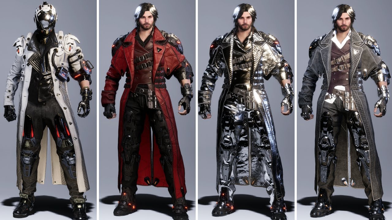 The First Descendant All Blair Skins Showcase All Outfits Youtube