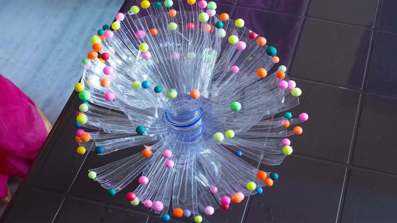 Flower Design Using Plastic Bottle Garden And Flower Design