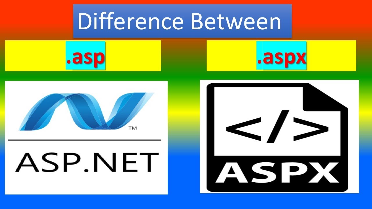Difference Between Asp And Aspx Youtube