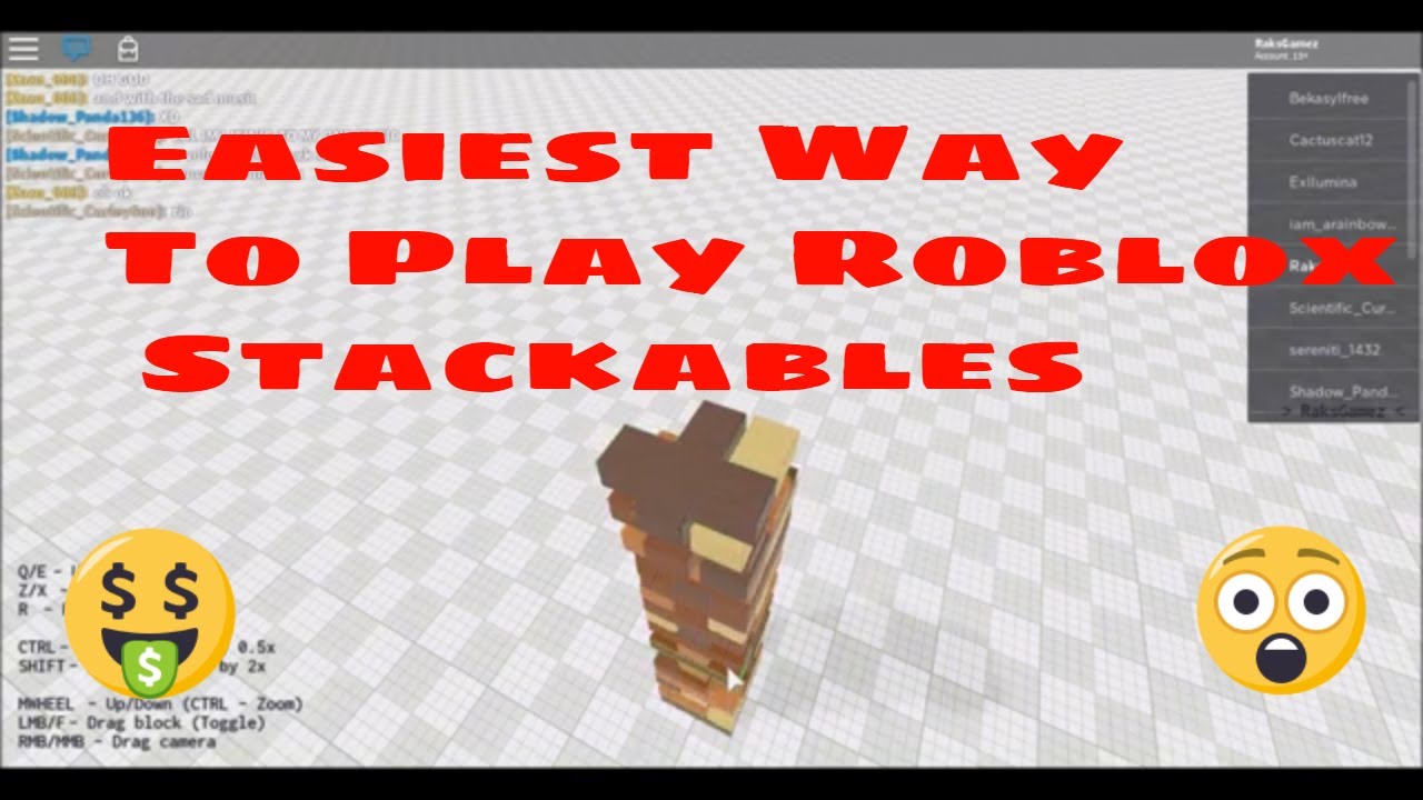 Roblox Stackables How To Play Easiest Way To Learn Roblox Stackables